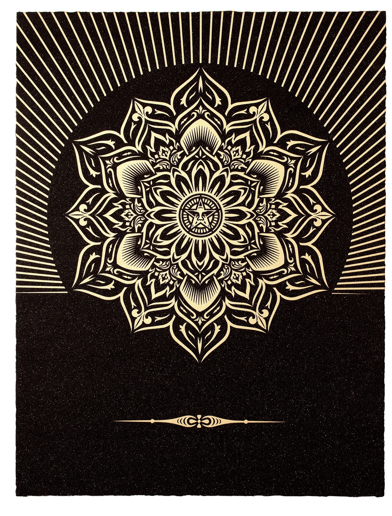 Obey Flower Design